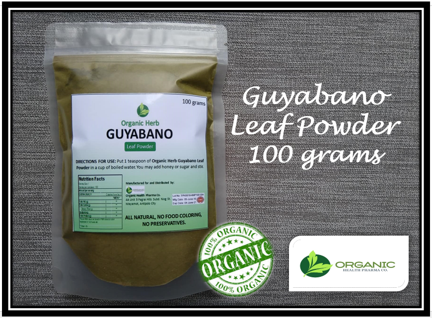 Guyabano Powder 100 grams (Organic Herb) – Organic Health Pharma