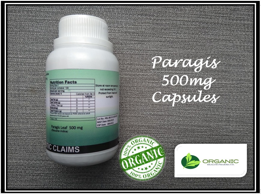 Paragis Caps 500mg x 100's (Organic Herb) – Organic Health Pharma