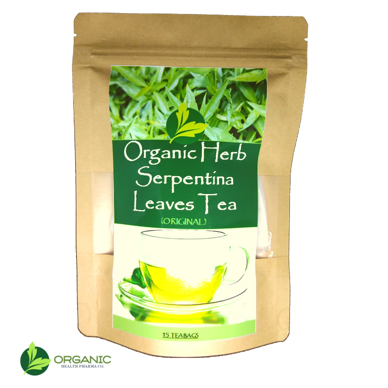 Organic Herb Serpentina Leaves Tea Original (10 Teabags) – Organic ...